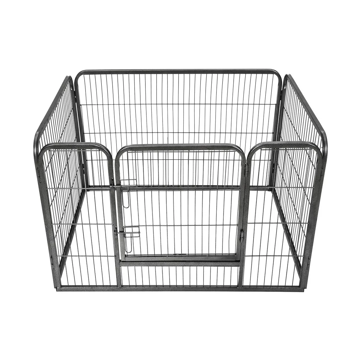 Foto Ohrádka pro psa tectake 401718 šedá 70 x 85 x 125 cm - Zbozi.cz