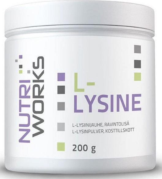 Nutri Works L-Lysine 200 g od 338 Kč - Zbozi.cz