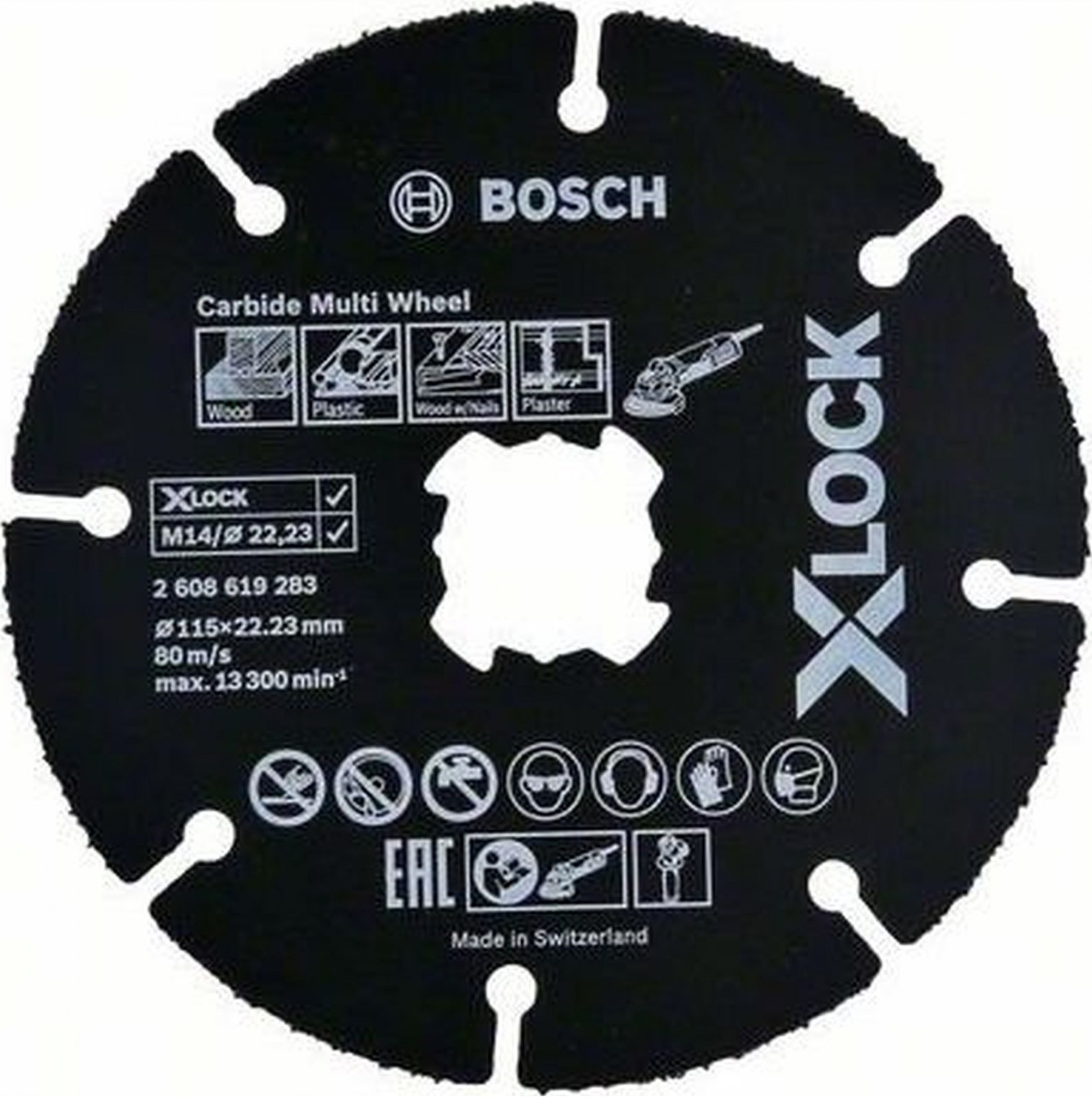 BOSCH X-Lock Carbide Multiwheel 2608619284 125 mm od 194 Kč - Zbozi.cz