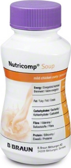 B. Braun Nutricomp Soup jemné kuřecí kari 4 x 200 ml - Zbozi.cz