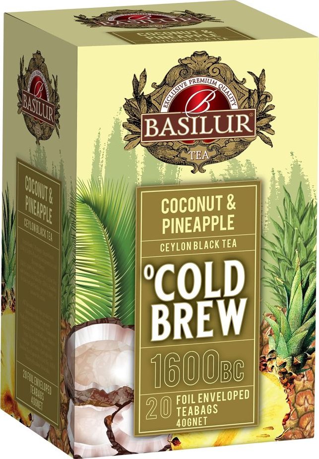 BASILUR Cold Brew Coconut/Pineapple 20x 2 g od 81 Kč - Zbozi.cz