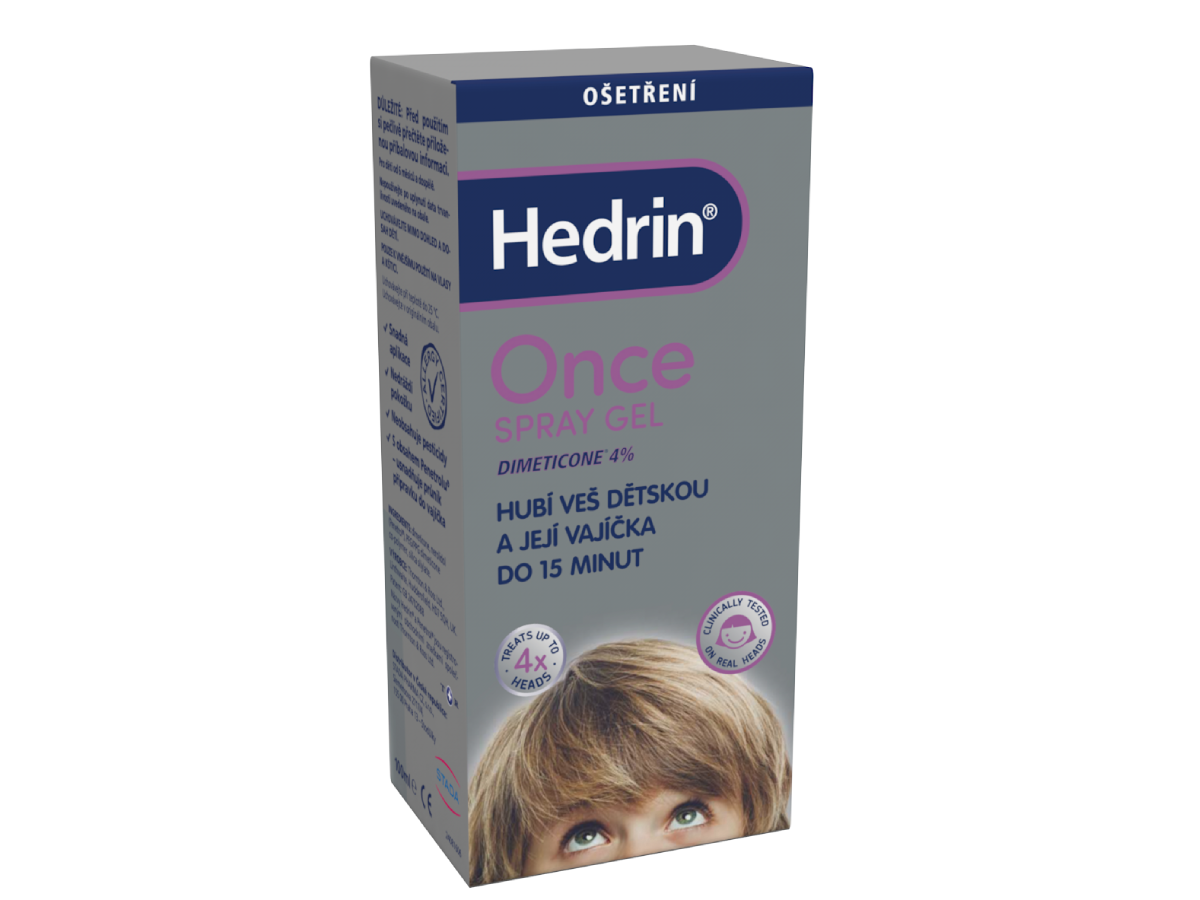 Hedrin Once Spray Gel proti vším 100 ml od 200 Kč - Zbozi.cz