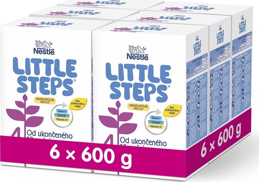 Nestlé Little Steps 4 6x 600 g - Zbozi.cz