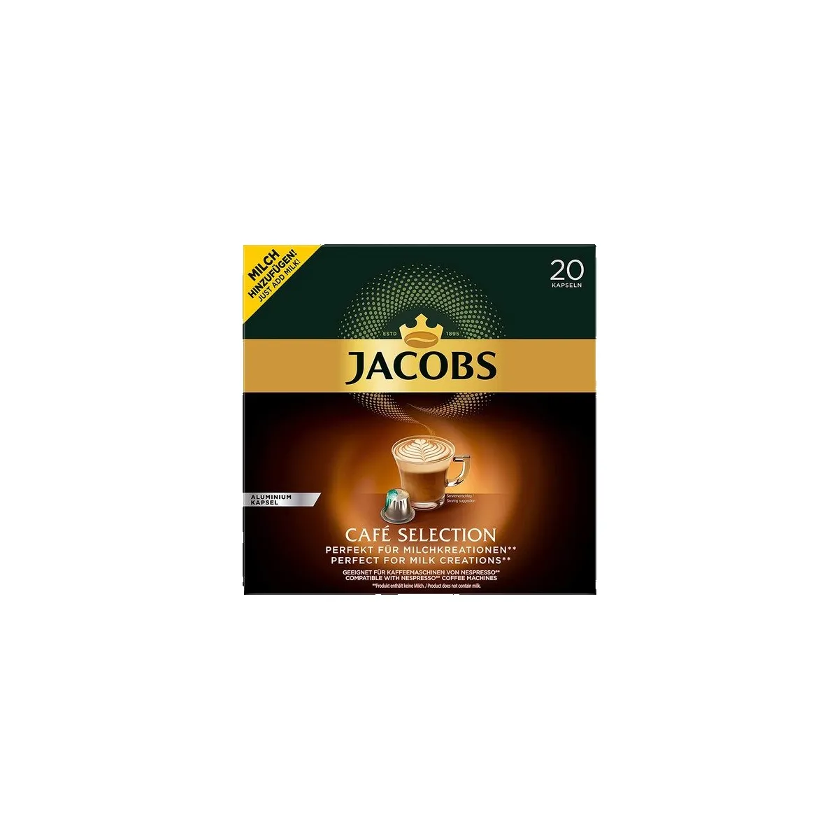 Foto Jacobs Cafe Selection kapsle 20 ks - Zbozi.cz
