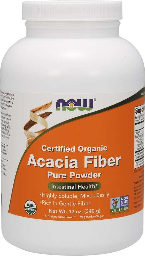 Now Foods Acacia Fiber Organic Powder 340 g od 346 Kč - Zbozi.cz