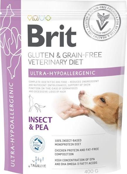 Brit Veterinary Diet Dog Ultra-Hypoallergenic Insect/Pea od 99 Kč ...
