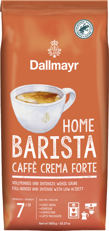 Dallmayr Kaffee Home Barista Caffé Crema Forte zrnková 1 kg od 358 Kč ...