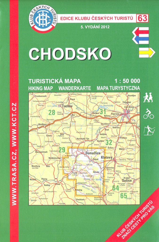 63 Chodsko 1:50 000 - KČT (2012) - Zbozi.cz