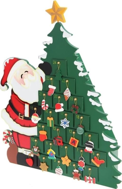DBA Adventní kalendář Santa Claus 52 cm od 891 Kč - Zbozi.cz