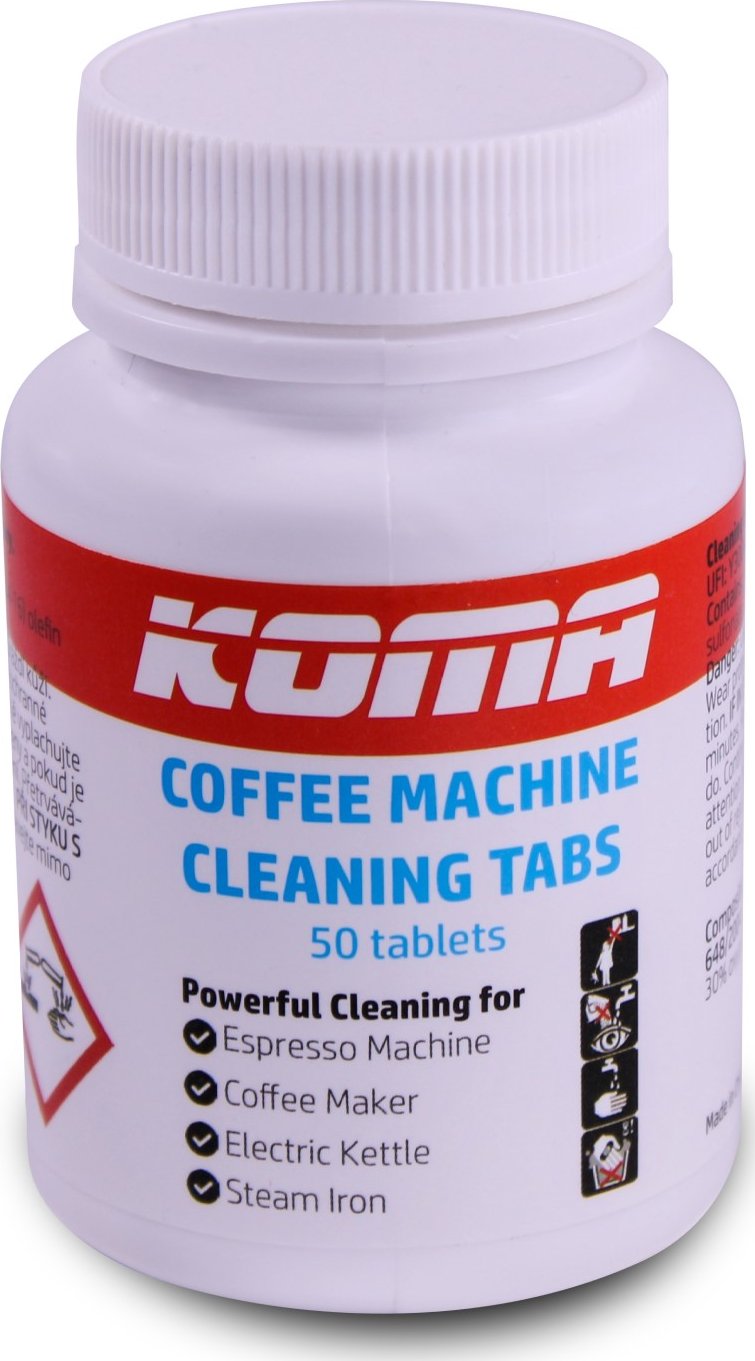 Koma TAB01 tablety do kávovarů 50 ks od 199 Kč - Zbozi.cz