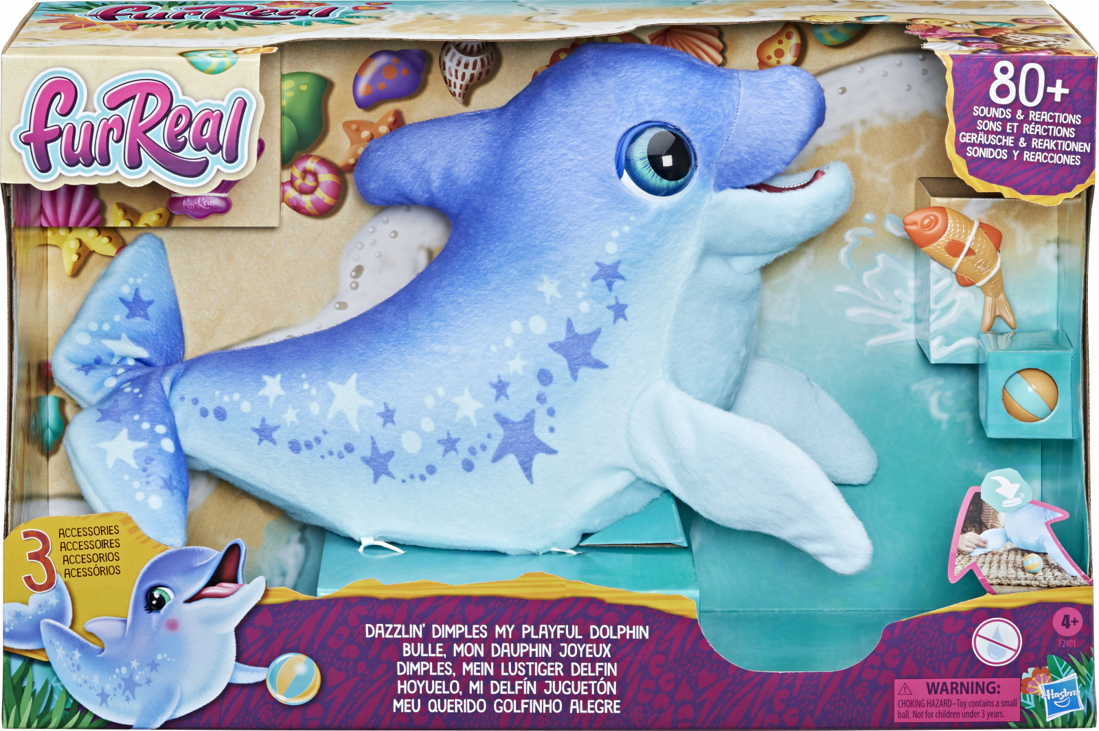 Hasbro furReal Dazzlin Dimples Můj hravý delfín od 2 049 Kč - Zbozi.cz