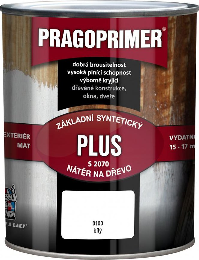 Pragoprimer Plus S 2070/0100 600 ml bílá od 169 Kč - Zbozi.cz