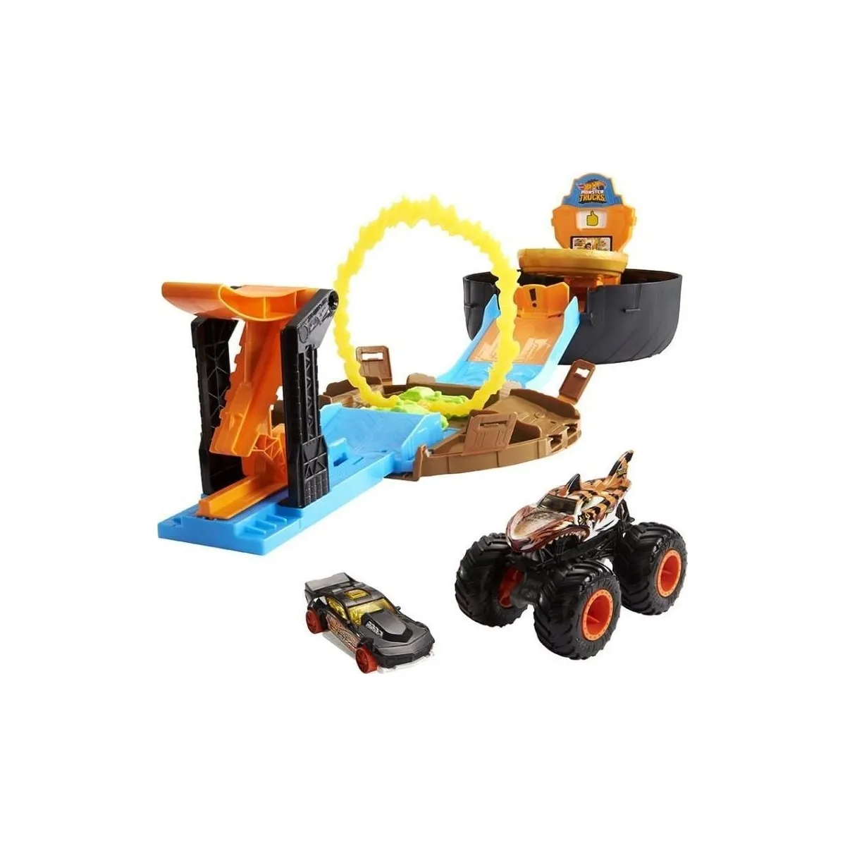 Foto Autodráha Hot Wheels Monster Trucks kaskadérské kousky herní set ...