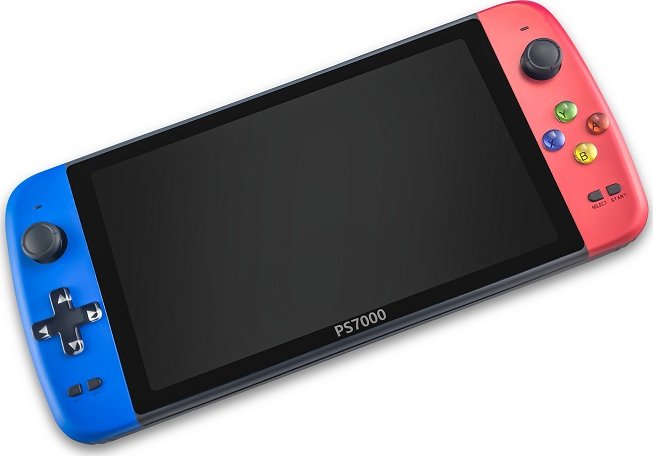 Esperanza PS7000 7LCD 128bit 3500+ vestavěných her červenomodrá - Zbozi.cz