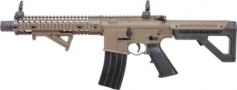 Crosman DPMS SBR Full Auto 4,5 mm, FDE - Zbozi.cz