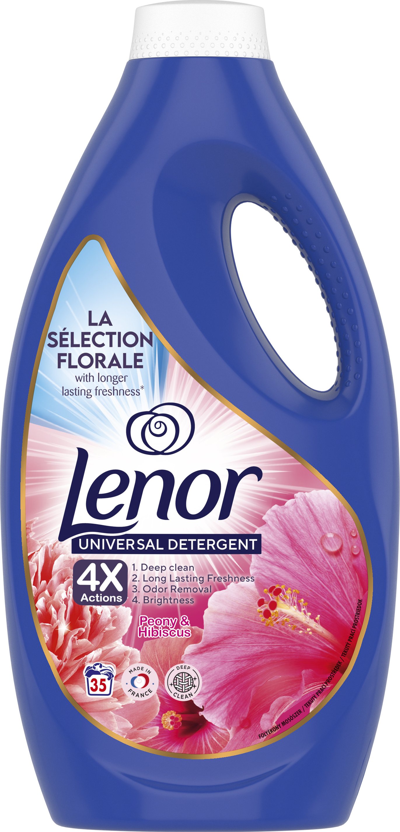 Lenor Peony & Hibiscus prací gel 1,57 l - Zbozi.cz