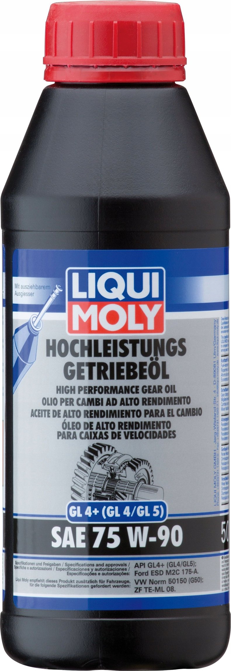Liqui Moly GL4+ 75W-90 500 ml od 229 Kč - Zbozi.cz