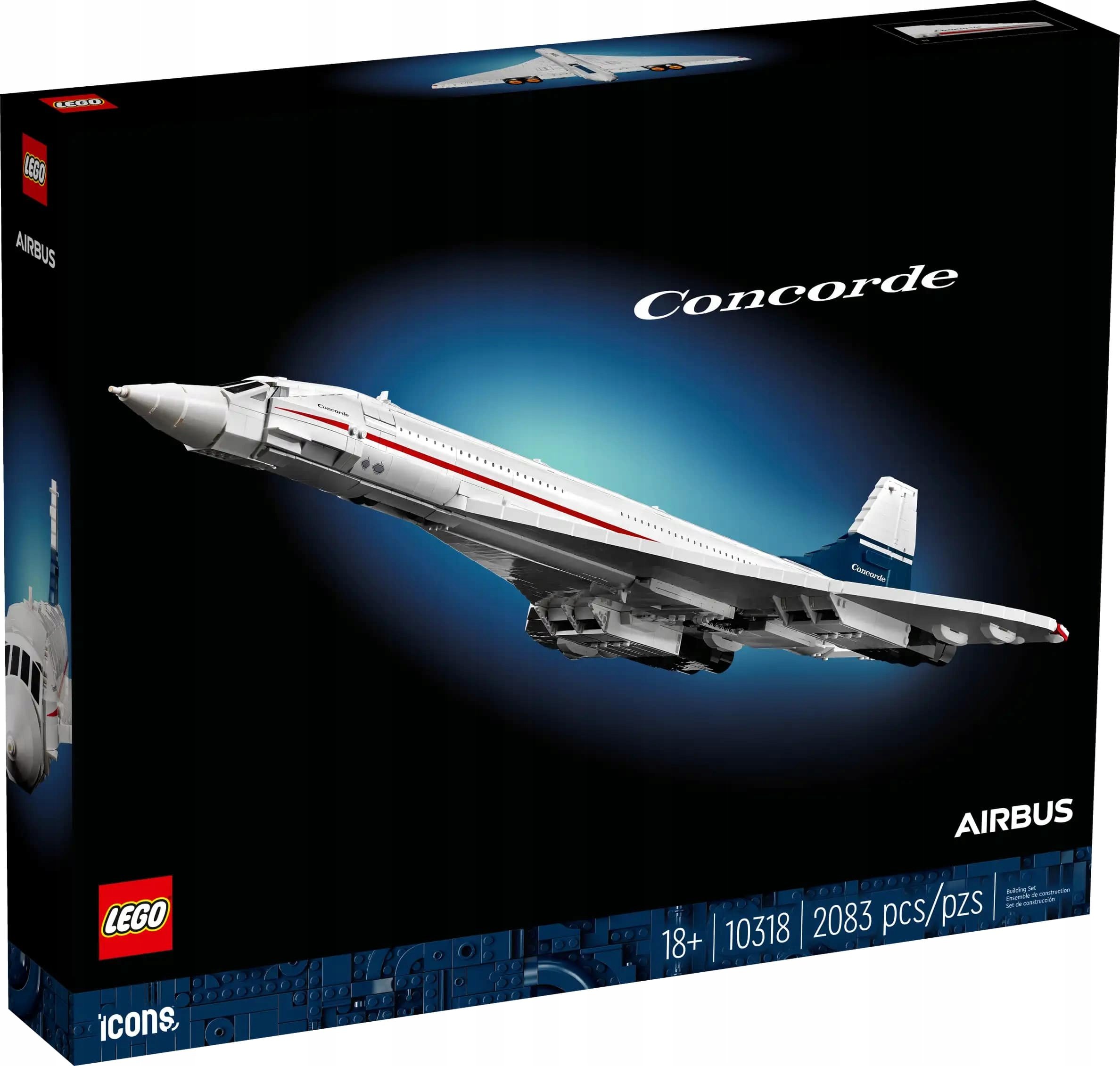 LEGO Icons 10318 Concorde od 4 409 Kč - Zbozi.cz