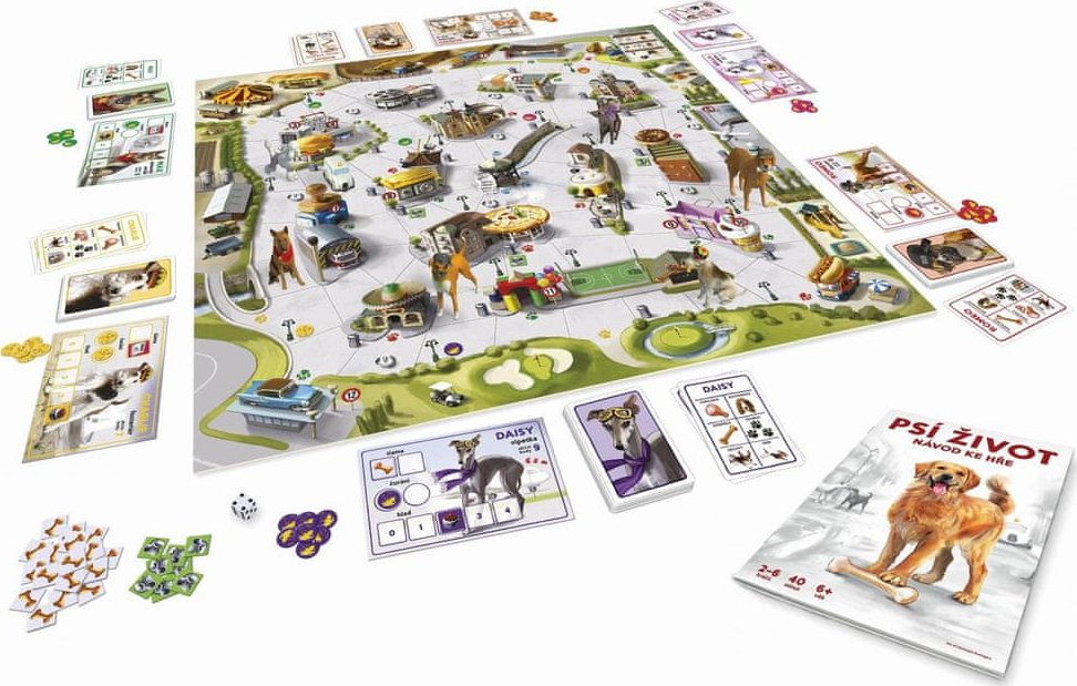 Foto Desková hra ADC Blackfire Psí život - Zbozi.cz