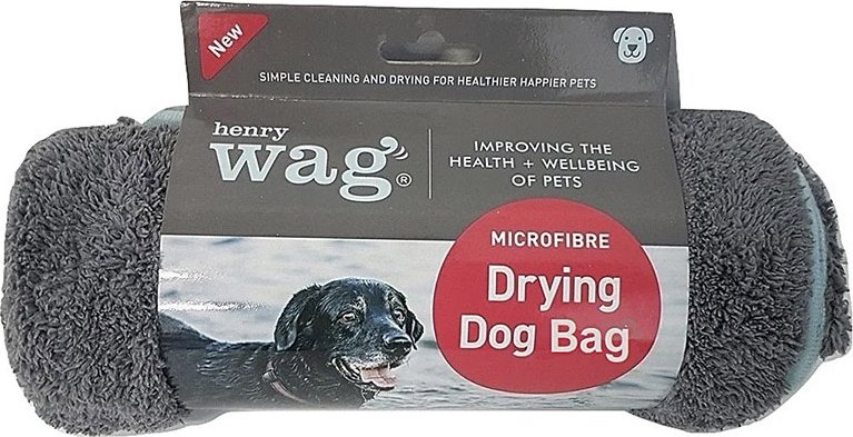 Henry Wag Sušící vak pro psy S 60 x 44 x 33 cm šedý od 814 Kč - Zbozi.cz