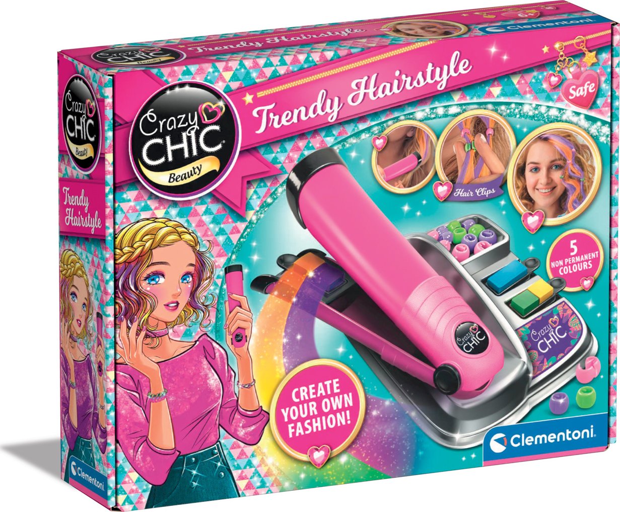 Clementoni Crazy Chic Beauty Trendy účesy od 219 Kč - Zbozi.cz