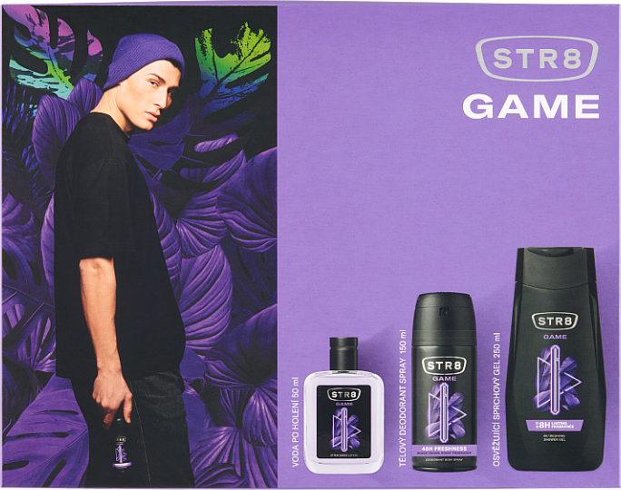 STR8 Game dárková kazeta pro muže od 288 Kč - Zbozi.cz