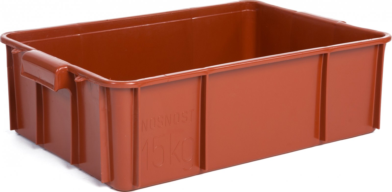 Plastová bedna na maso T25 60 x 40 x 17 cm červená/hnědá od 227 Kč - Zbozi.cz