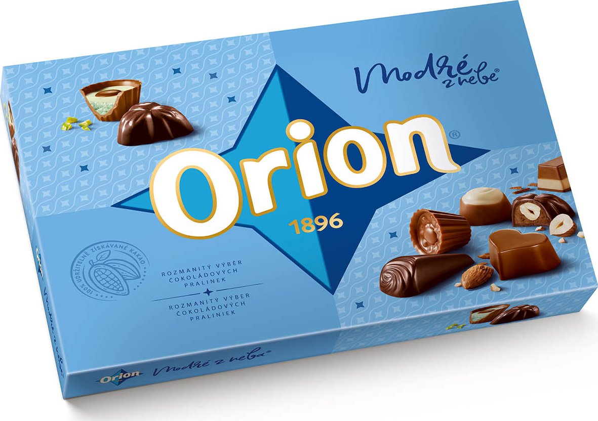 Foto Bonboniéra Nestlé Orion Modré z nebe 150 g - Zbozi.cz