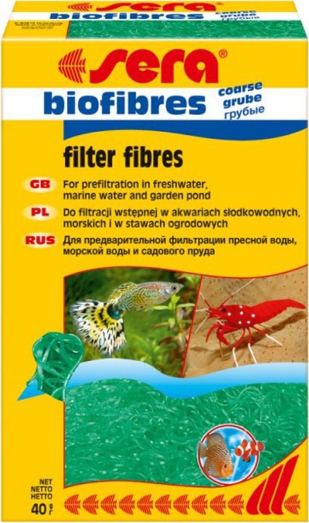 Sera Filtrační vata BIO hrubá 40 g od 110 Kč - Zbozi.cz