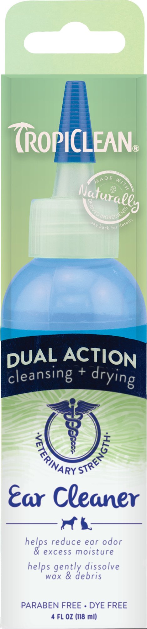 TropiClean Dual Action Ear Cleaner 118 ml - Zbozi.cz