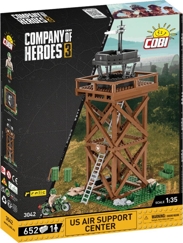 COBI Company of Heroes 3 3042 US Air Support Center od 1 414 Kč - Zbozi.cz