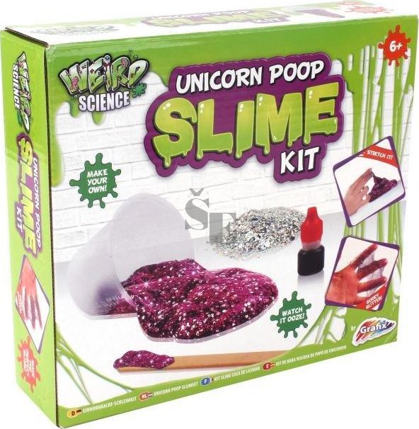 Grafix Weird Science Unicorn Poop sada na výrobu slizu - Zbozi.cz