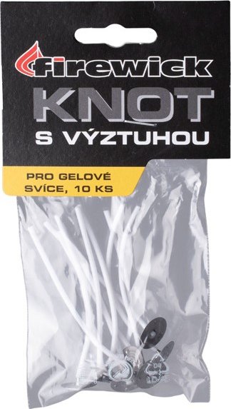 Firewick Knot s výztuhou pro gelové svíce 10 ks od 26 Kč - Zbozi.cz