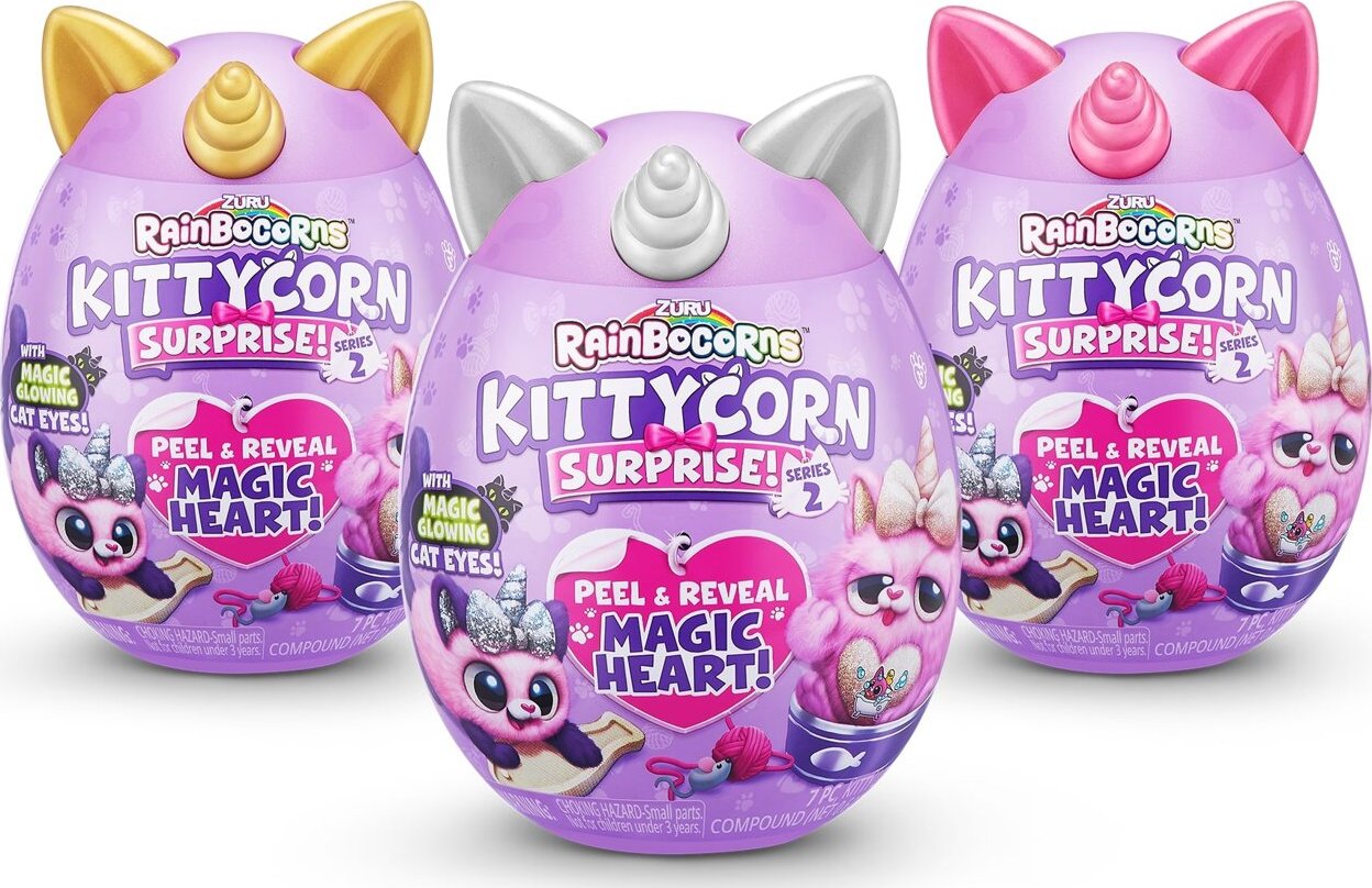 Recenze ZURU Rainbocorns Kittycorn S2 mix barev - Zbozi.cz