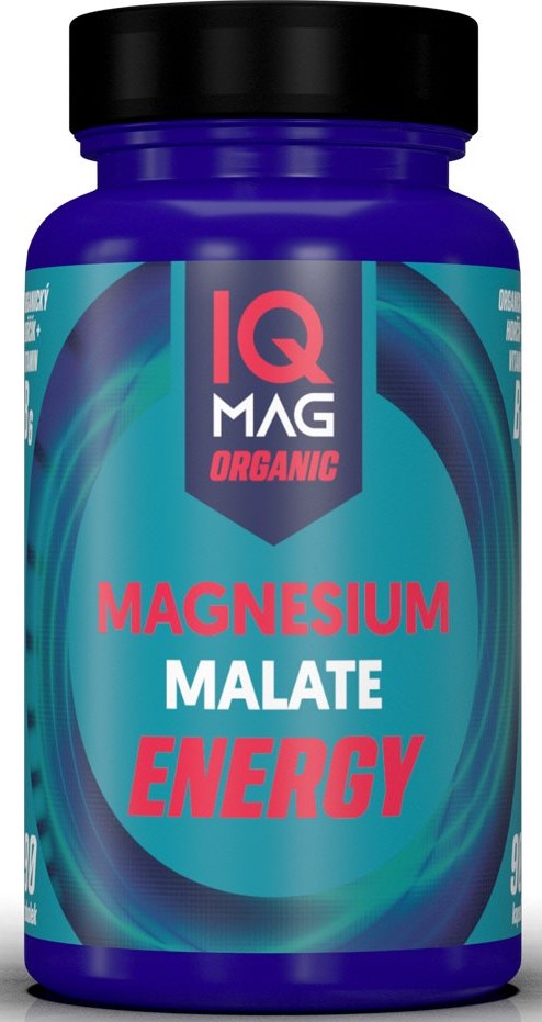 Naturprodukt IQ Mag Organic Magnesium Malate Energy + B6 90 tob. od 196 ...