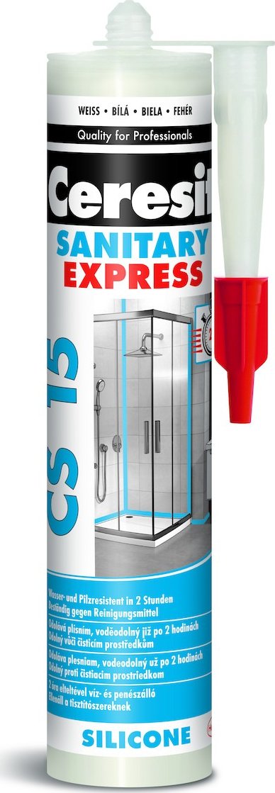 Ceresit CS 15 Sanitary Express 280 ml bílý od 196 Kč - Zbozi.cz