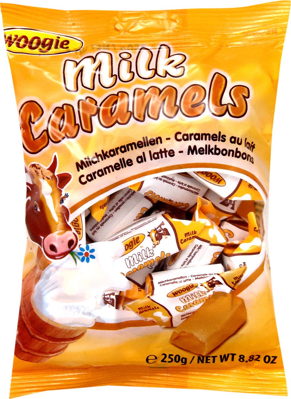 Woogie Milk Caramels 250 g od 38 Kč - Zbozi.cz