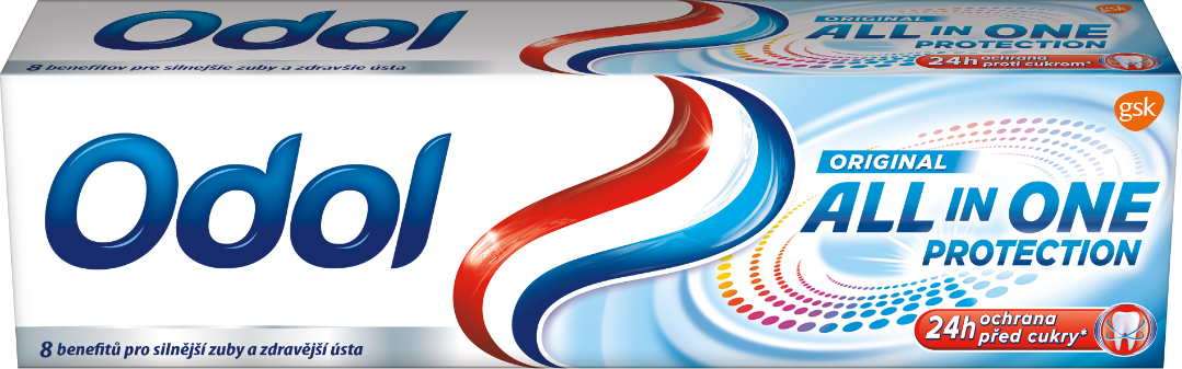 Odol All in One Protection Original zubní pasta 75 ml - Zbozi.cz