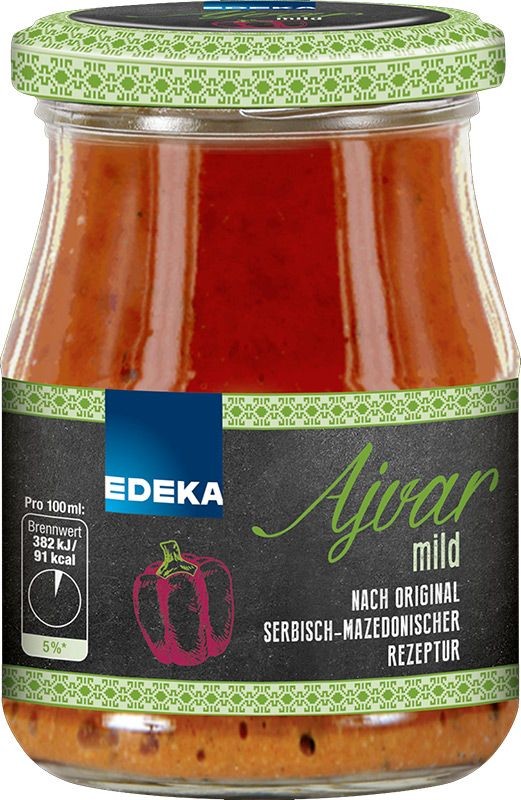 EDEKA Ajvar Mild 340 ml - Zbozi.cz