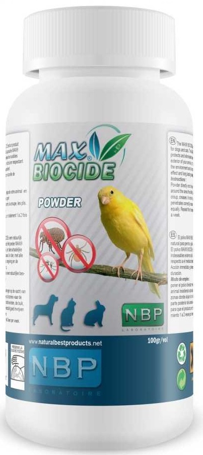 JUKO petfood Max Biocid Bird Powder 100 g od 113 Kč - Zbozi.cz