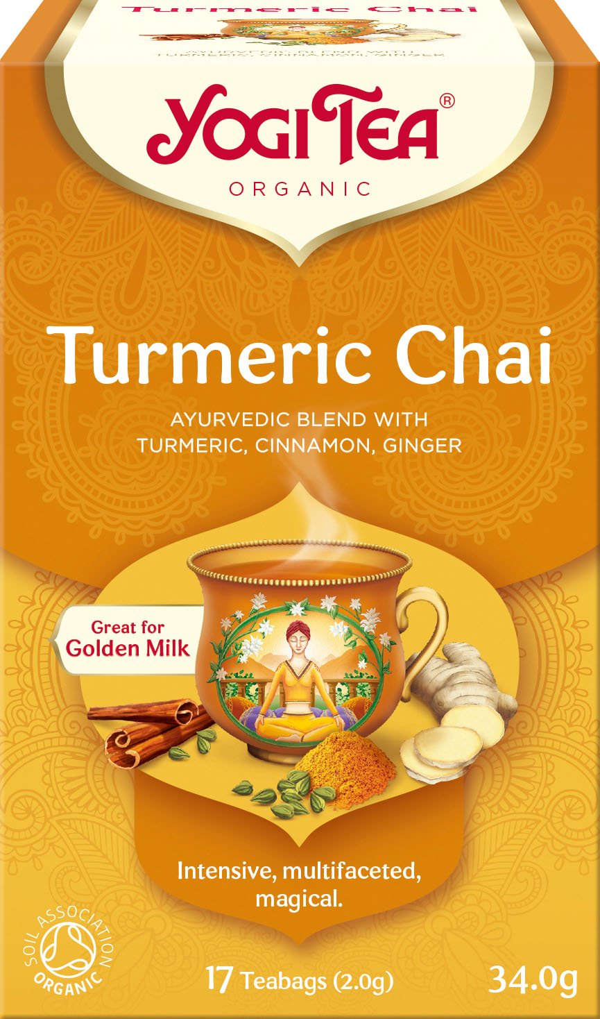 Yogi Tea Turmeric Chai BIO 17x 2 g od 79 Kč - Zbozi.cz