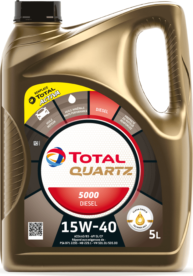 TOTAL Quartz 5000 Diesel 15W-40 5 l od 577 Kč - Zbozi.cz