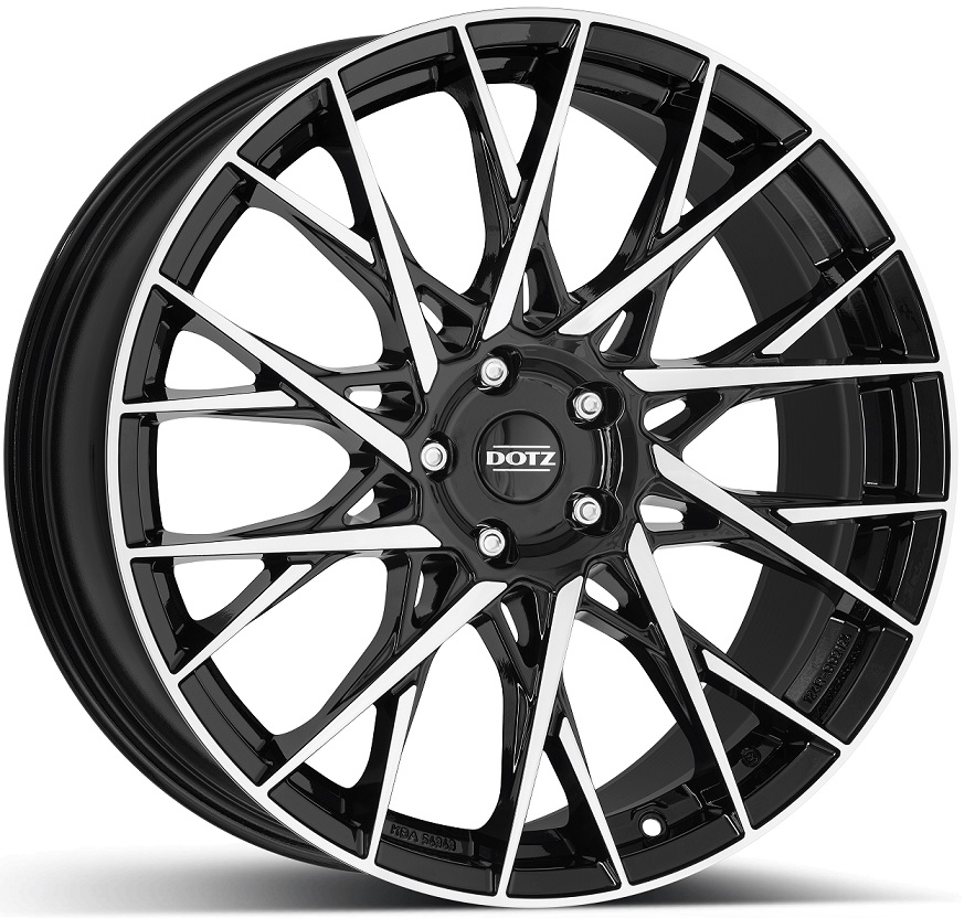 DOTZ Fuji Dark Black/Polished 7,5x19 5x114,3 ET50 71,6 od 5 775 Kč ...