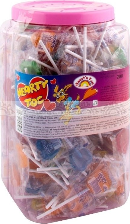 Sweet N’ Fun Hearty Toc srdíčka 200 ks od 439 Kč - Zbozi.cz