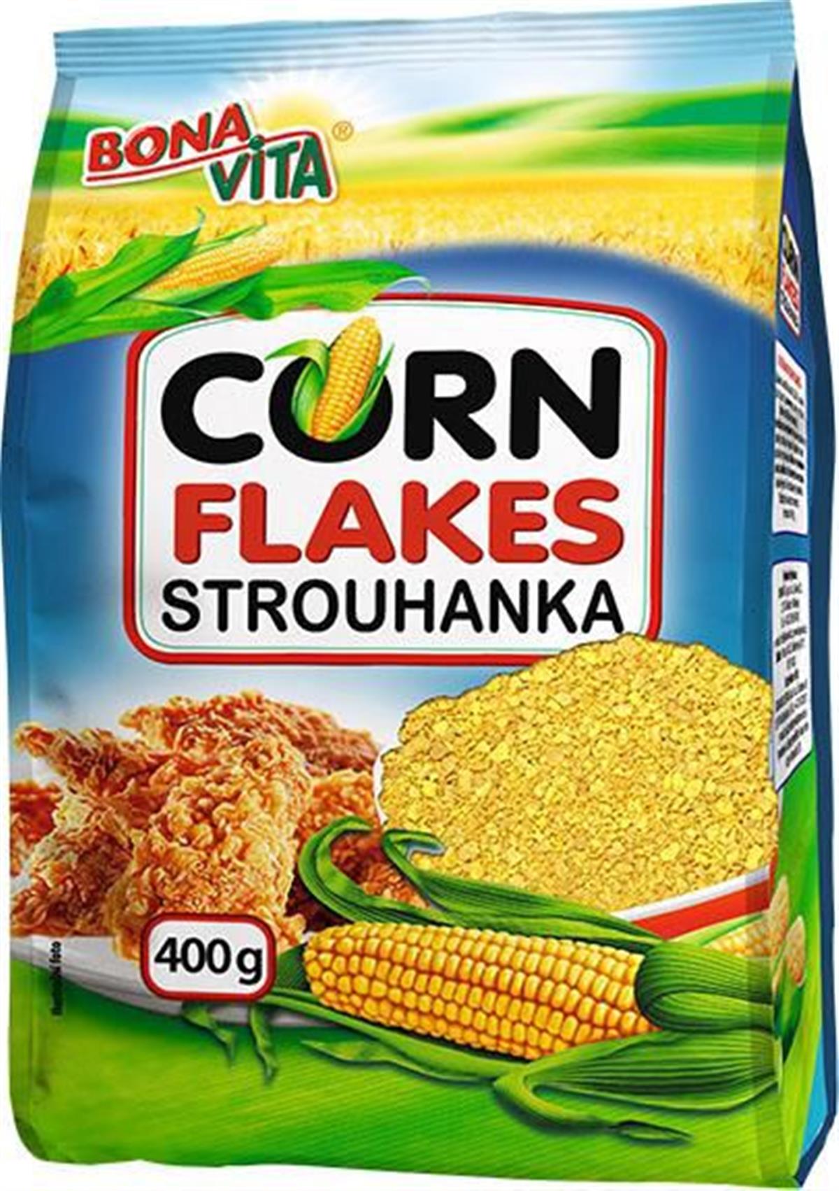 Bonavita Corn Flakes strouhanka 400 g od 60 Kč - Zbozi.cz