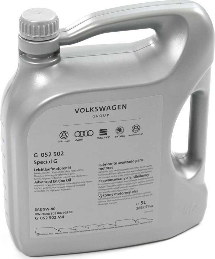 Volkswagen Special G 5W-40 5 l od 737 Kč - Zbozi.cz