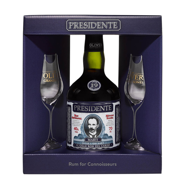 Presidente 19 Años Solera 40% 0,7 l Gift Box od 1 299 Kč - Zbozi.cz