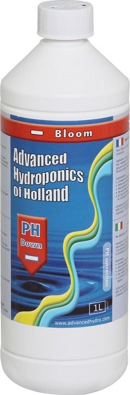 Advanced Hydroponics pH Down/Bloom 1 l od 289 Kč - Zbozi.cz