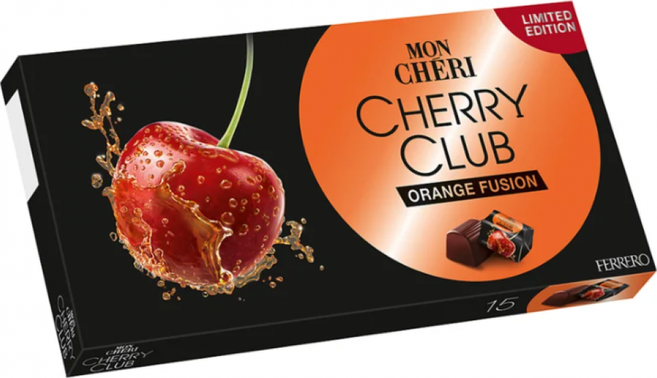 Ferrero Mon Chéri Cherry Club 157 g Orange fusion - Zbozi.cz