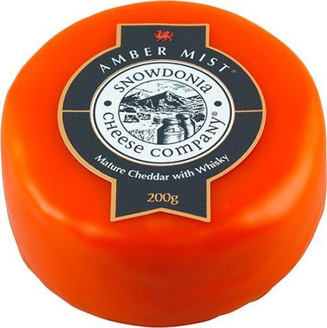 Snowdonia Cheese Cheddar Amber Mist s whisky 200 g od 220 Kč - Zbozi.cz